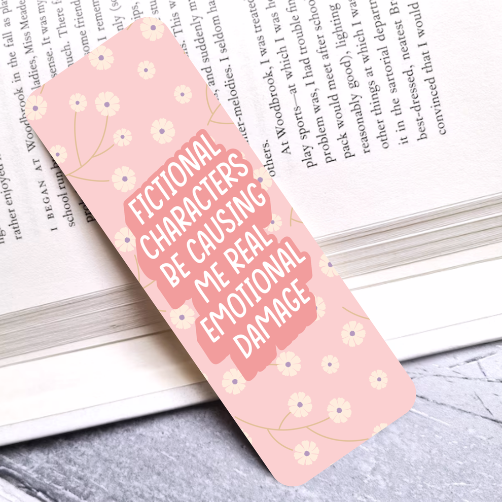 Emotional Damage Laminated Bookmark – Dizzy + Dilbert