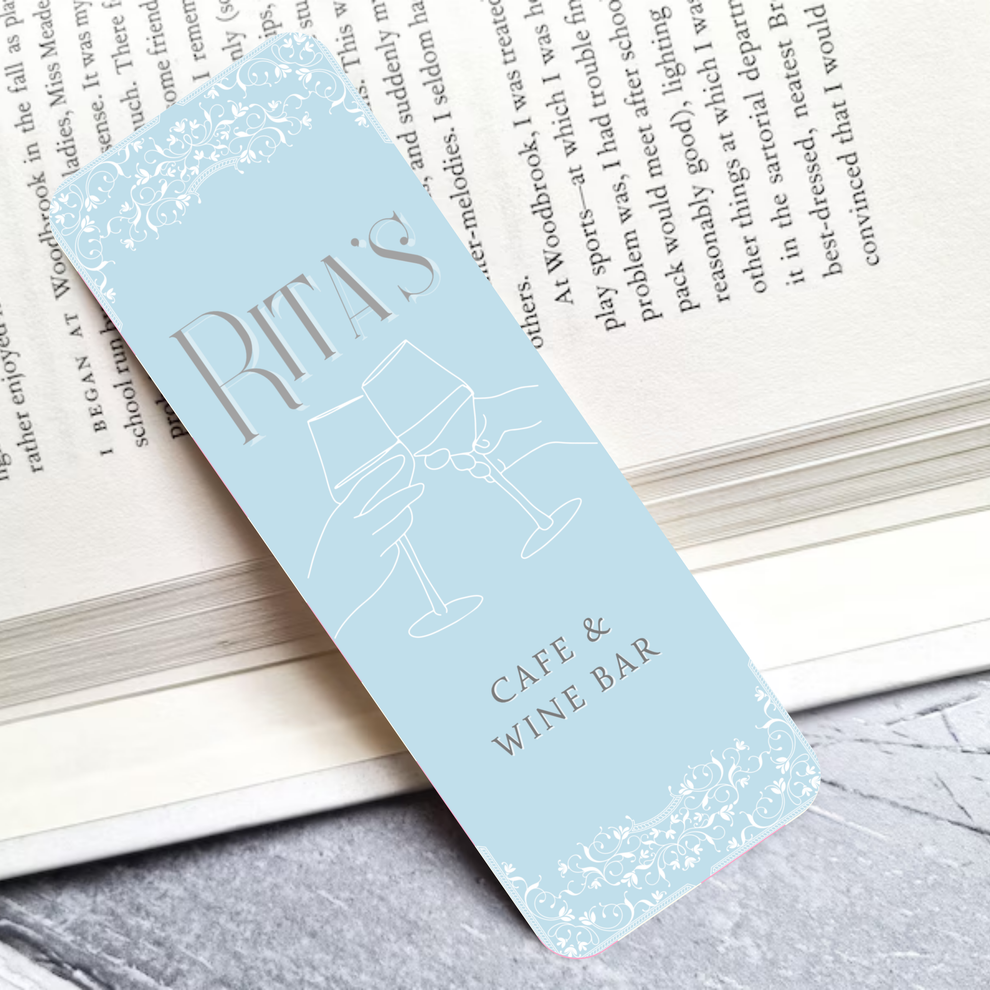 SJM Rita's Laminated Bookmark – Dizzy + Dilbert