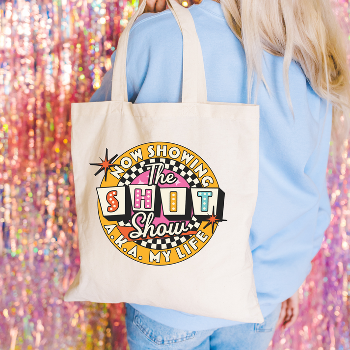 The Shit Show Canvas Tote Bag – Dizzy + Dilbert