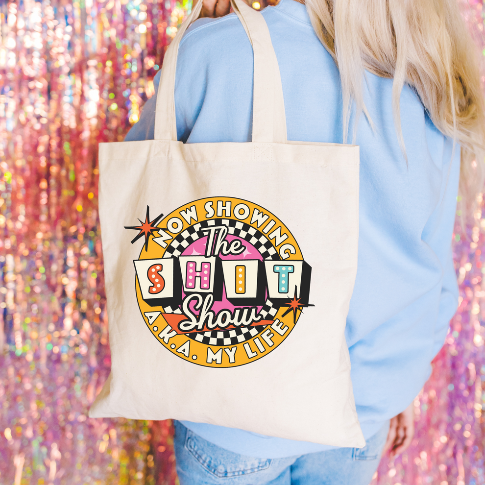 The Shit Show Canvas Tote Bag – Dizzy + Dilbert